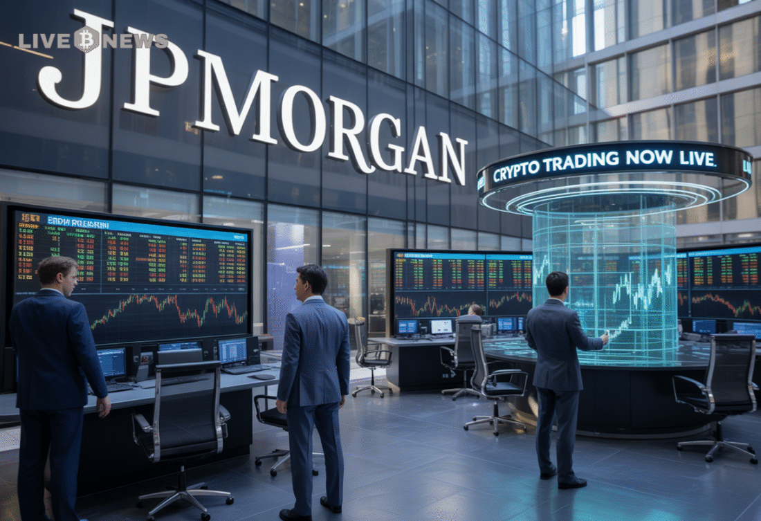 JPMorgan Accepts Bitcoin, Ethereum Loan Collateral